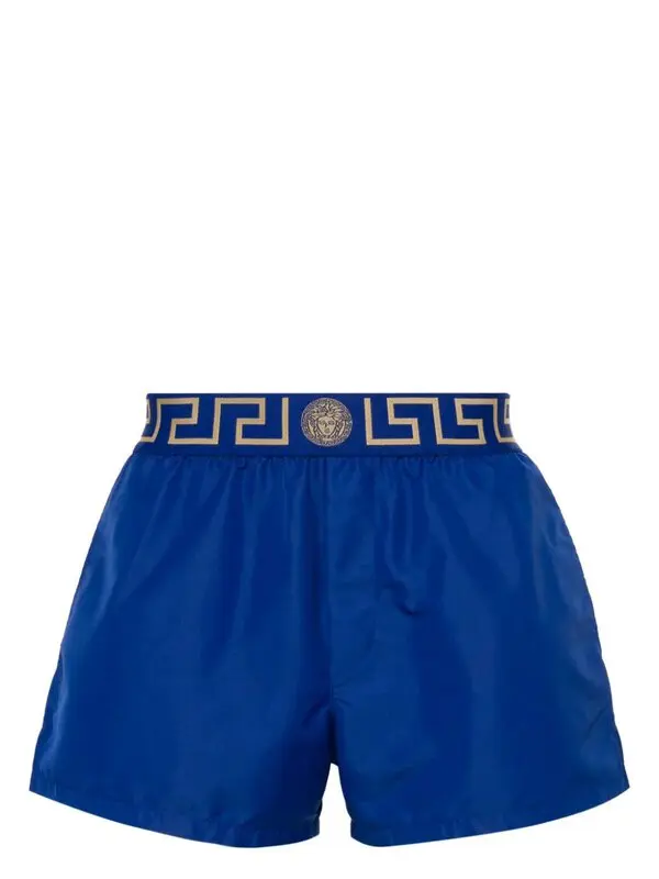 Versace Greca Border Swimsuit - Blue