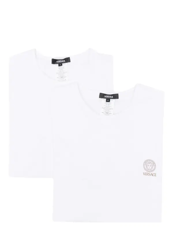 Versace Set Of 2 Printed T-shirts - White