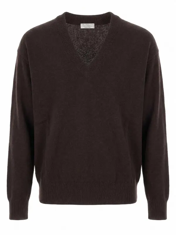 Brunello Cucinelli Cashmere And Wool Blend Sweater - Multicolor