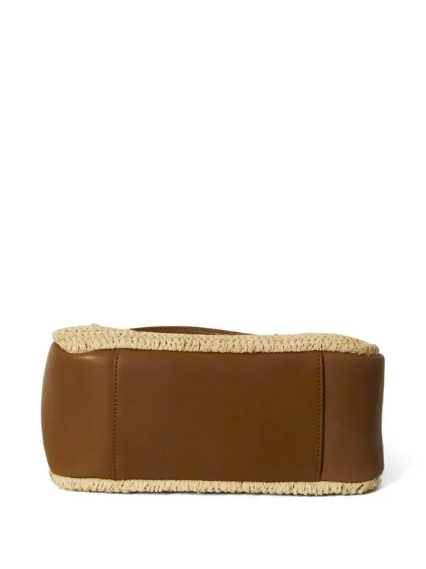 Saint Laurent Le 5 À 7 Small Raffia Hobo Bag - Multicolor