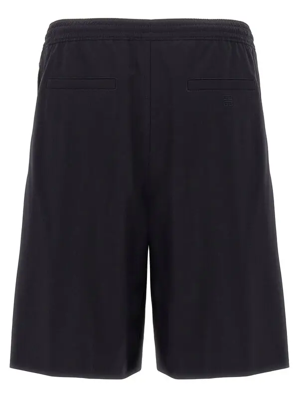 Givenchy Tailored Wool Blend Bermuda Shorts
