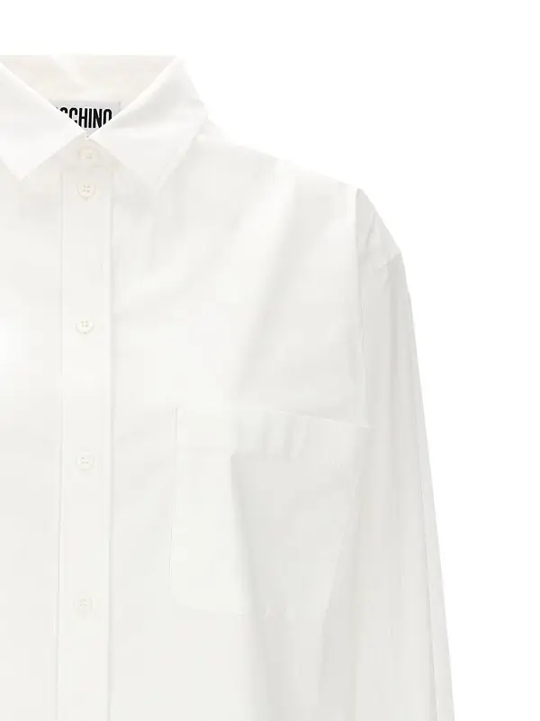 Moschino Stretch Cotton Poplin Shirt