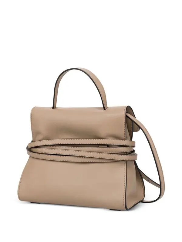 Moschino Tie Me Small Leather Handbag - Multicolor