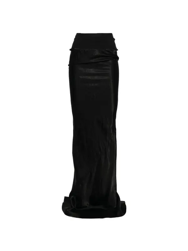 Rick Owens Rucked Long Skirt