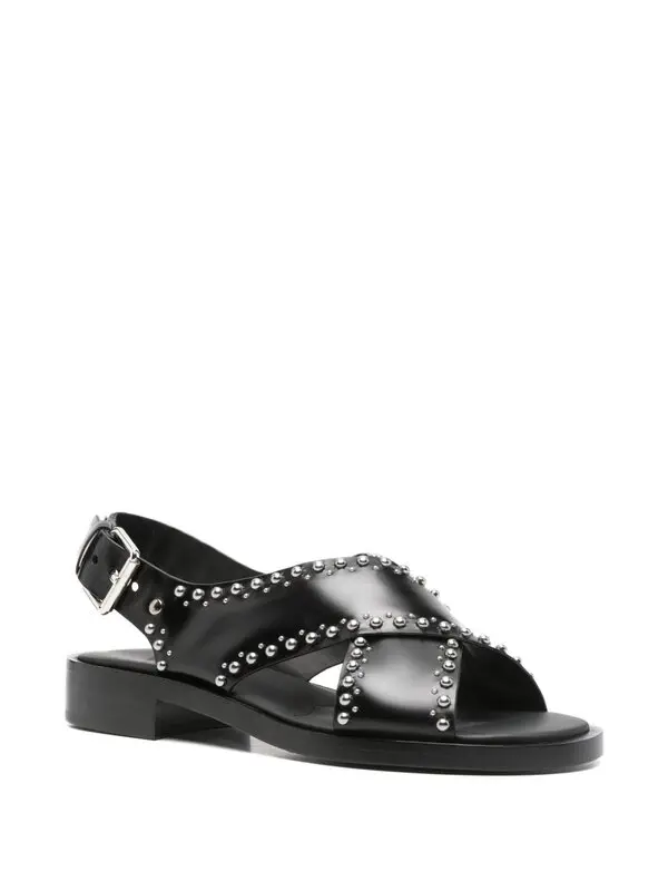 Church's Oksana Studded Leather Slingback Sandals - Multicolor