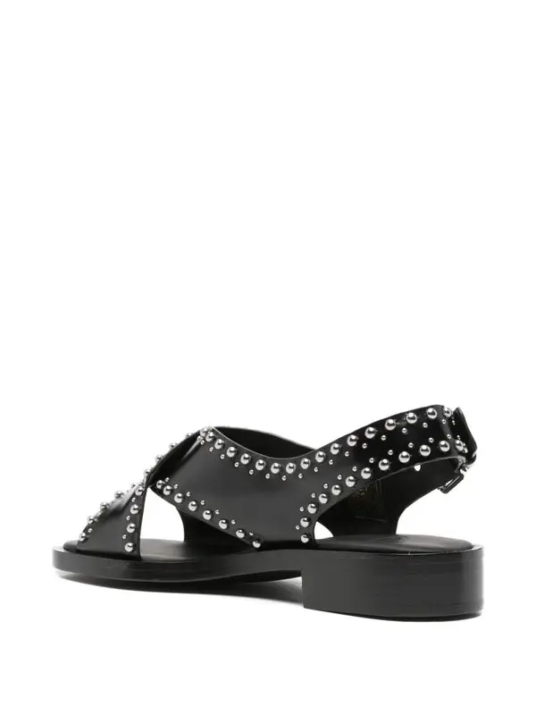 Church's Oksana Studded Leather Slingback Sandals - Multicolor