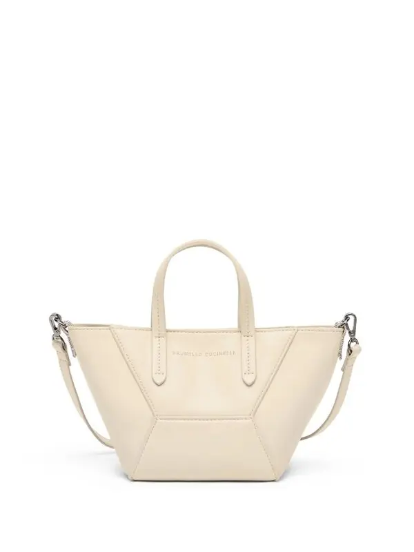Brunello Cucinelli Leather Tote Bag - Multicolor