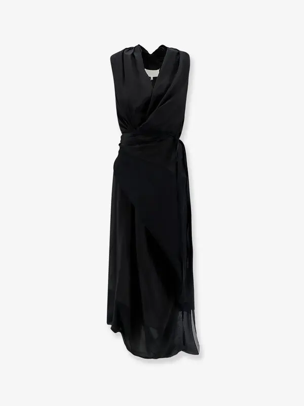 MAISON MARGIELA Silk Dress - Black