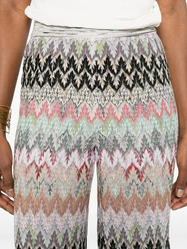 Missoni Zigzag Pattern Viscose Pants