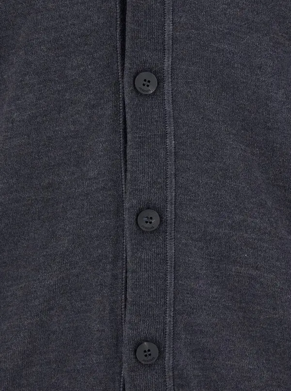 Jacquemus Cotton V-neck Cardigan With Back Logo - Multicolor