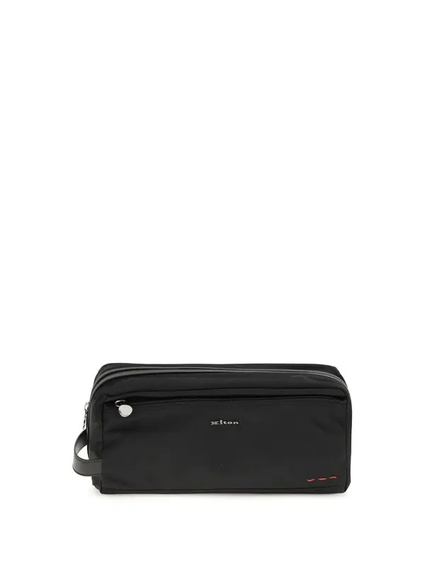 Kiton Beauty Case With Zip - Black