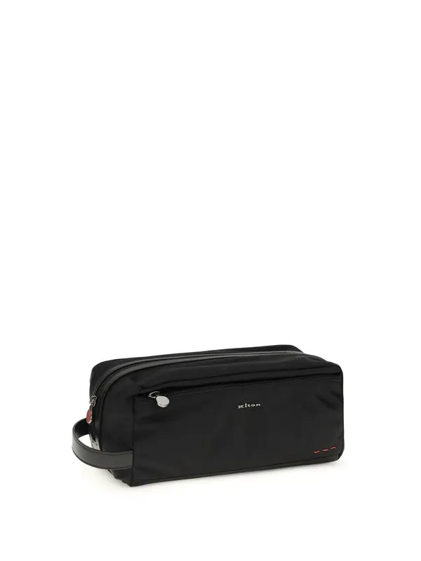 Kiton Beauty Case With Zip - Black