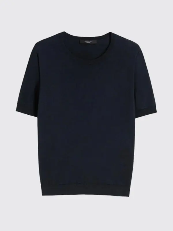 Max Mara Crew Neck Fine Knit Sweater