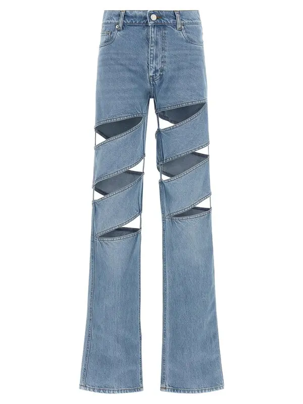 Coperni Spiral Cut-out Jeans