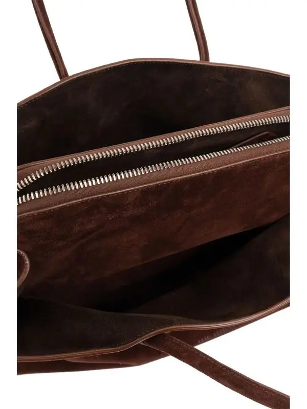Attico La Passeggiata Medium Tote Bag Suede