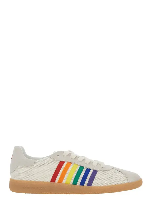 Dsquared2 Suede, Fabric, And Nylon Sneakers