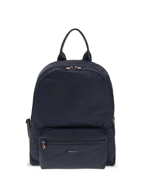 Kiton Nylon Backpack - Blue