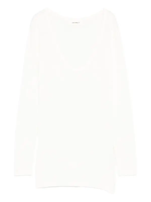 LISA YANG Amalea Cotton And Cashmere Sweater - Multicolor