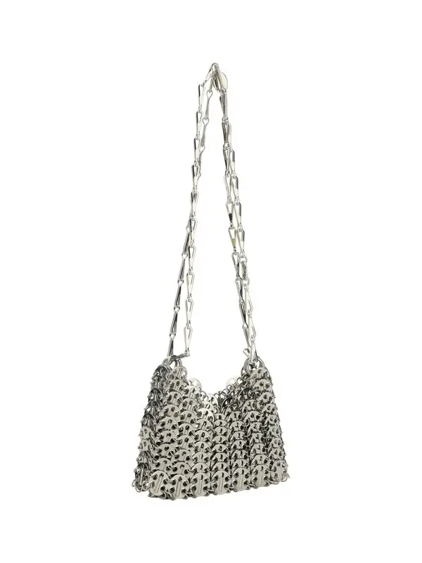 Rabanne Nano 1969 Shoulder Bag - Gray