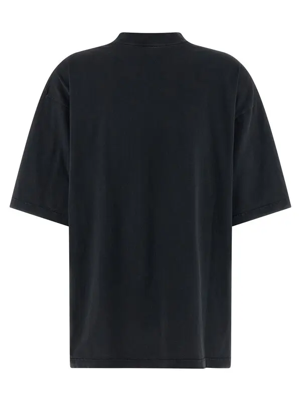 Balenciaga Cursive Embroidery T-shirt