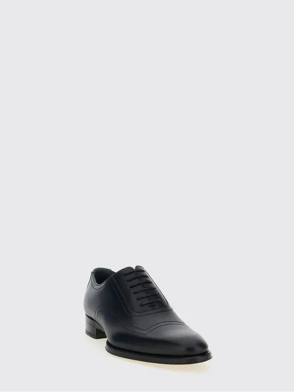Gucci Calfskin Leather Wing Tip Oxford Shoes