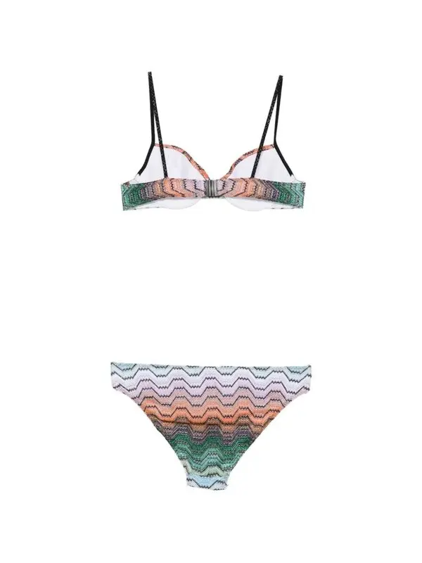 Missoni Zig Zag Knit Bikini - Multicolor