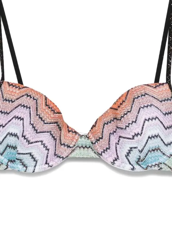 Missoni Zig Zag Knit Bikini - Multicolor