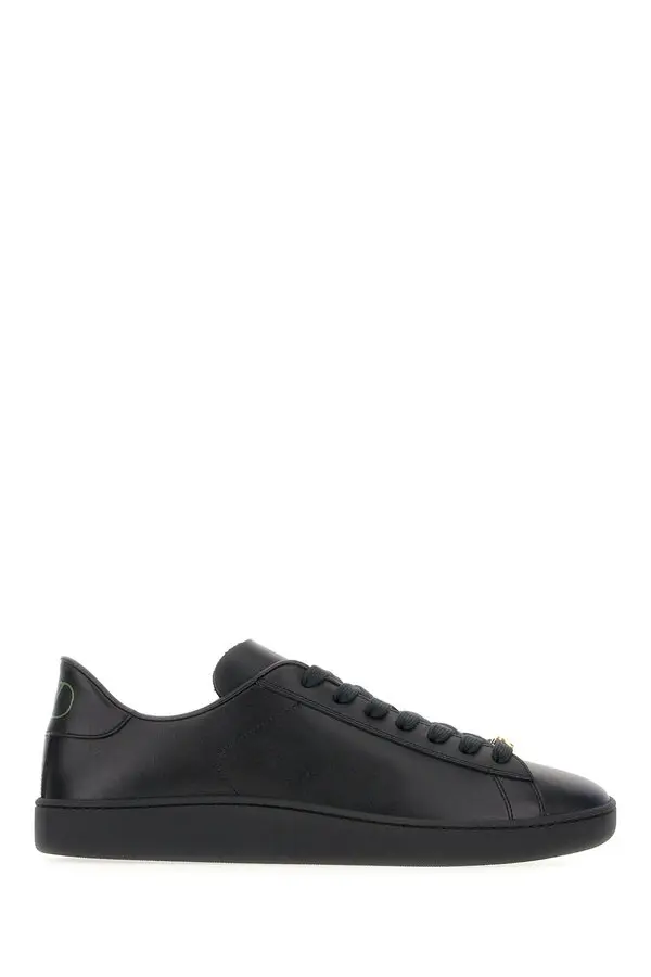Valentino Garavani Lace-up Leather Sneakers