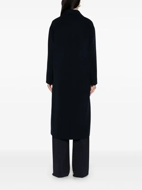 Max Mara Wool Long Coat - Multicolor