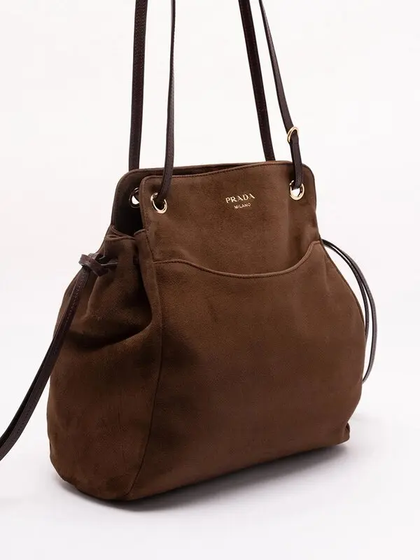 Prada Calf Leather Shoulder Bag