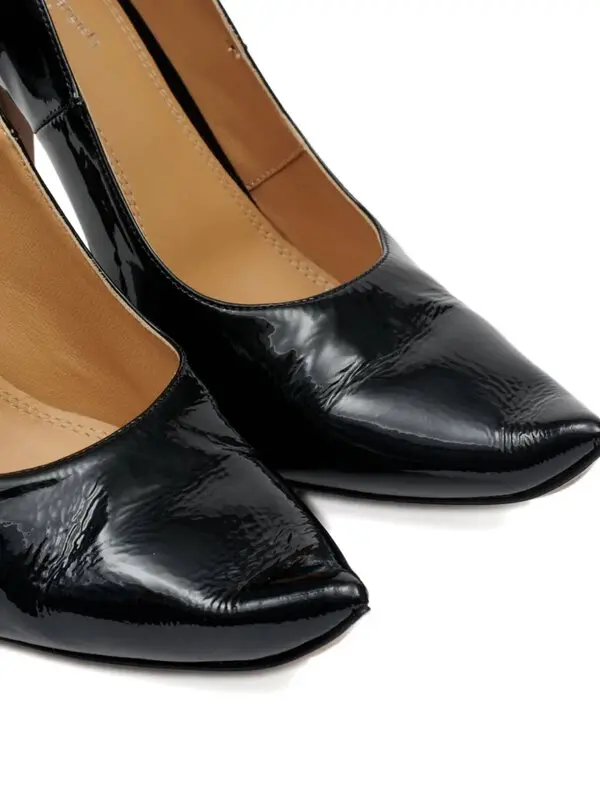 MAISON MARGIELA 100mm Leather Pumps - Black