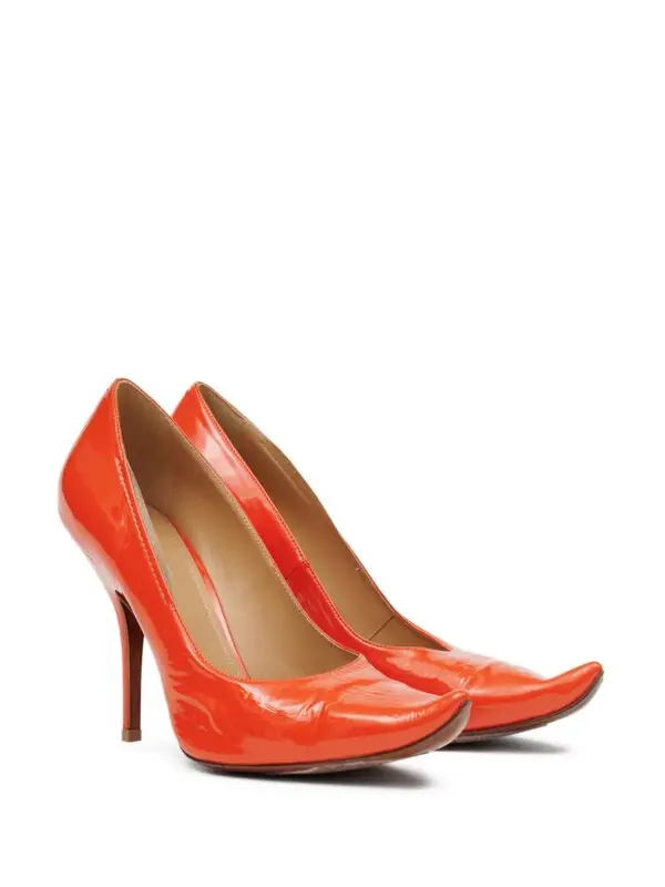 MAISON MARGIELA 100mm Leather Pumps - Multicolor