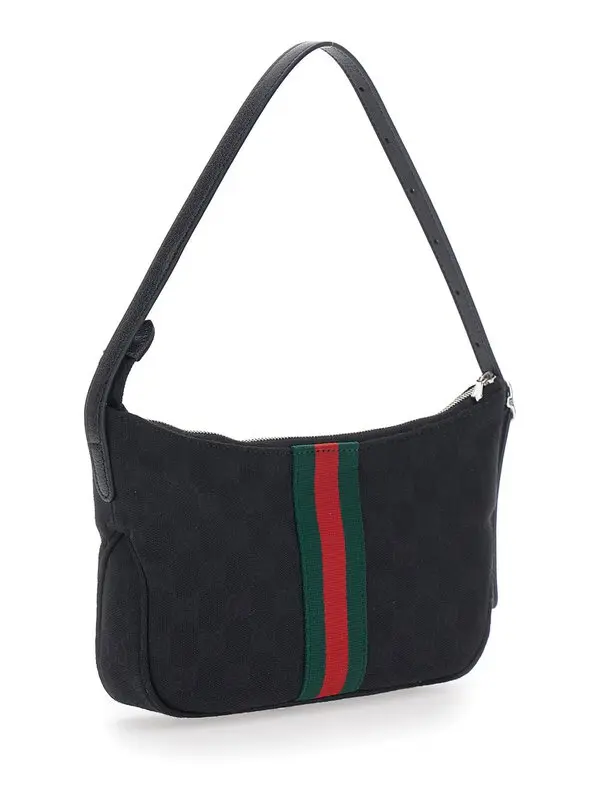 Gucci Leather Handbag With Logo Detail