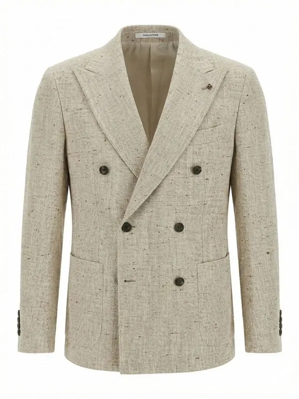 Tagliatore Double Breasted Jacket - Multicolor