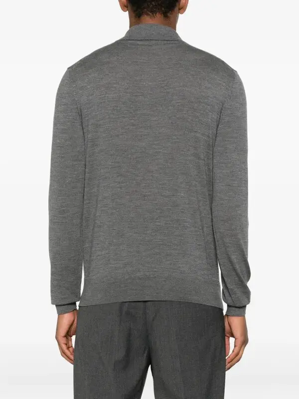 TOM FORD Long-sleeved Polo Shirt