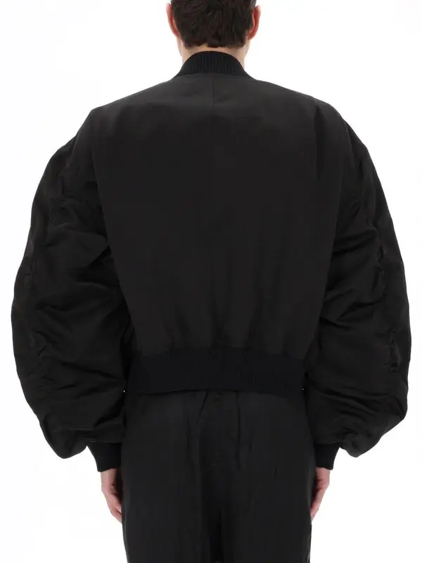 Rick Owens Bomber Flight Jacket - Black