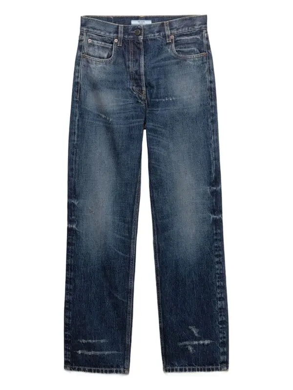 Prada Denim Cotton Jeans - Multicolor