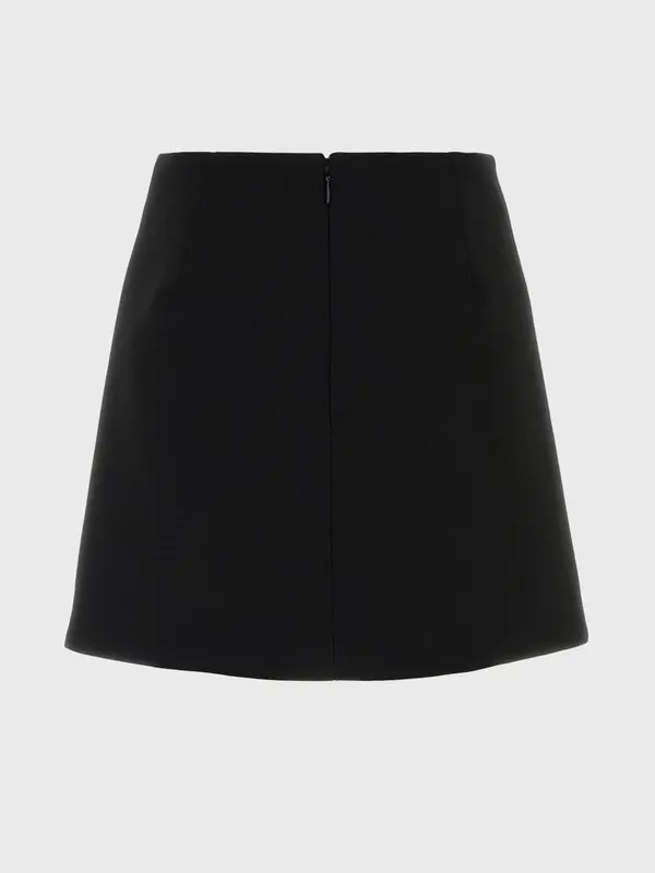 Gucci A-line Skirt With Double G Detail