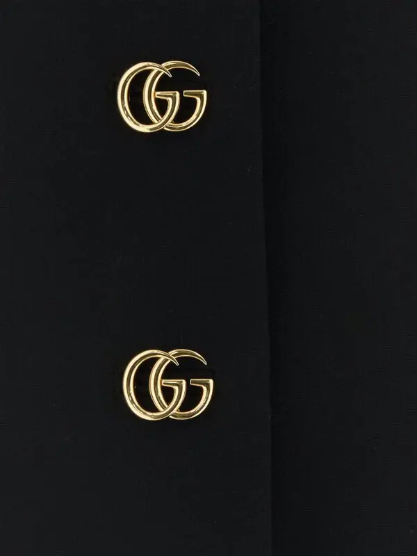 Gucci A-line Skirt With Double G Detail