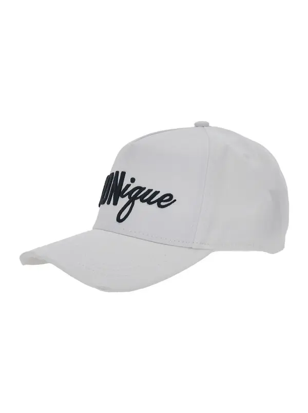 Dsquared2 Cotton Embroidered Baseball Cap - White
