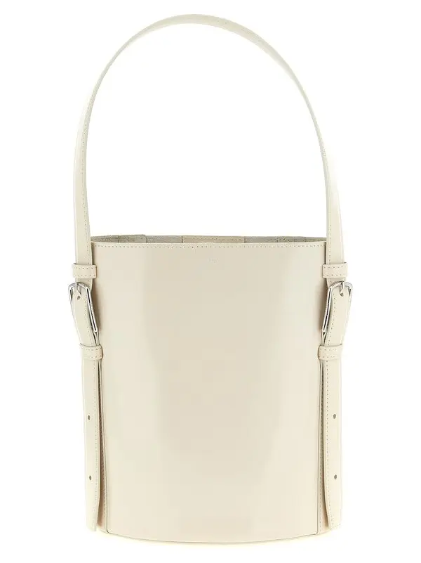 Coperni Ergonomic Bucket Bag - Cream