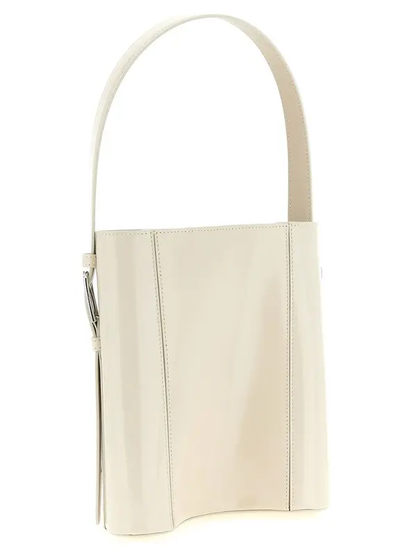 Coperni Ergonomic Bucket Bag - Cream