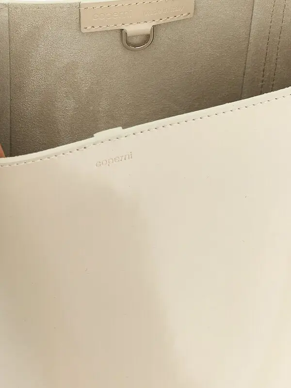 Coperni Ergonomic Bucket Bag - Cream