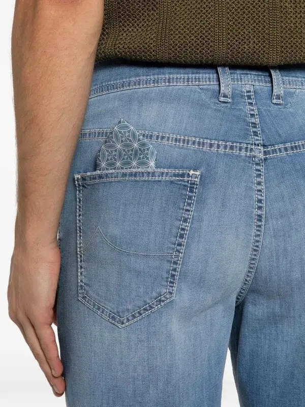 Jacob Cohen Nicolas Slim Fit 5-pocket Bermuda Shorts - Multicolor