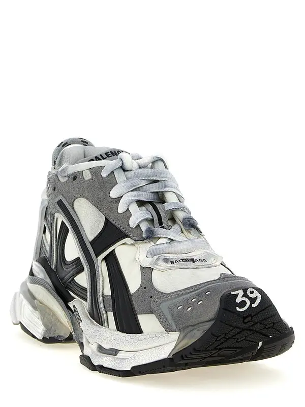 Balenciaga Runner Sneakers - Gray