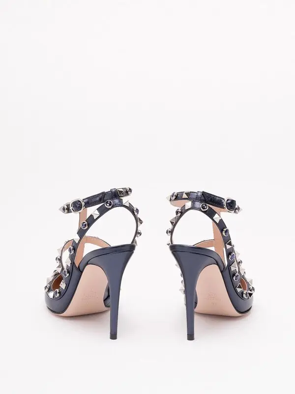 Valentino Garavani Rockstud Ankle Strap Pumps - Multicolor