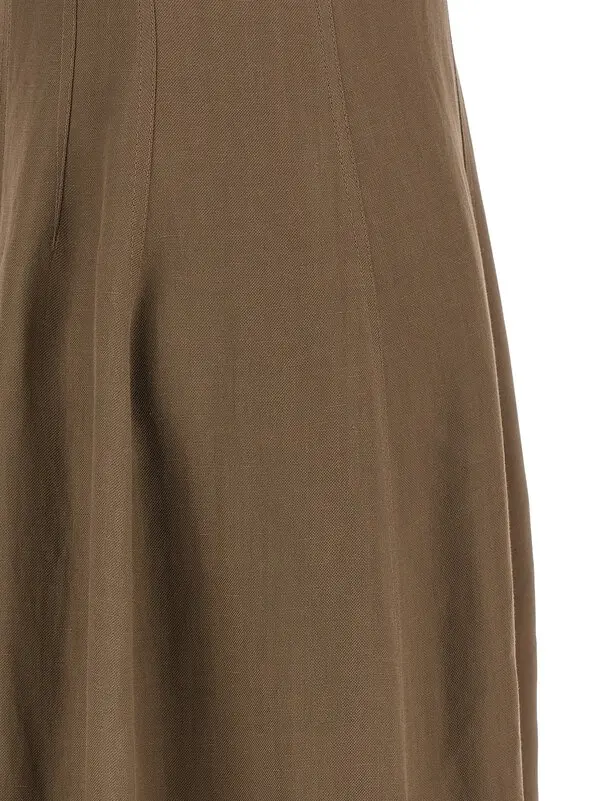 Brunello Cucinelli Sleeveless A-line Dress