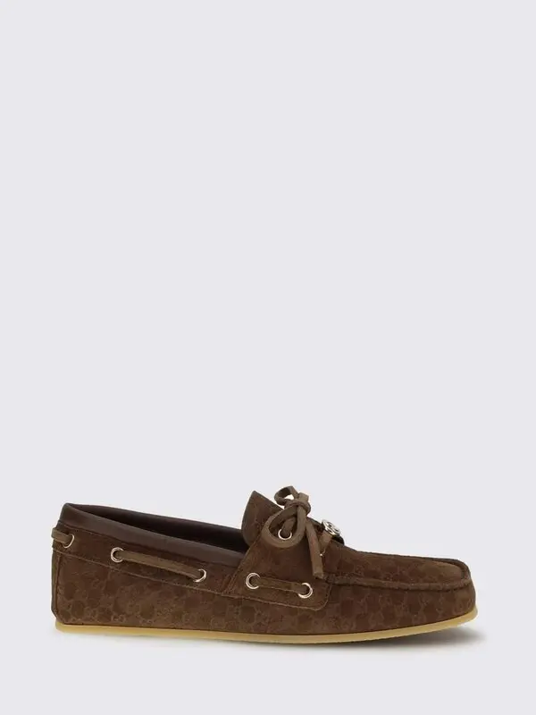 Gucci Suede Loafer - Brown