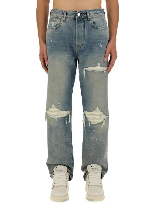 Amiri Mx1 Distressed Jeans - Blue