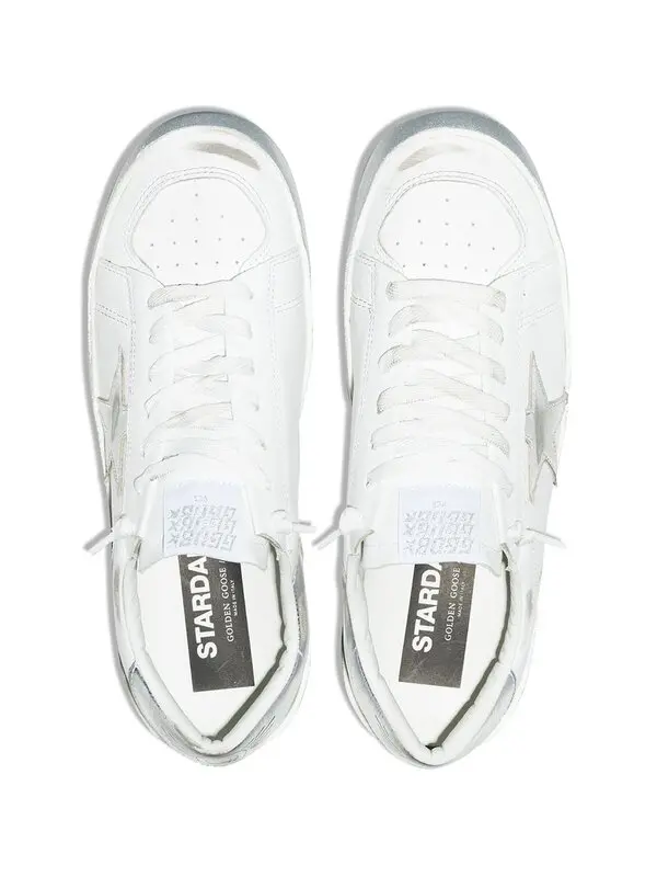 GOLDEN GOOSE Stardan Leather Sneakers - Multicolor